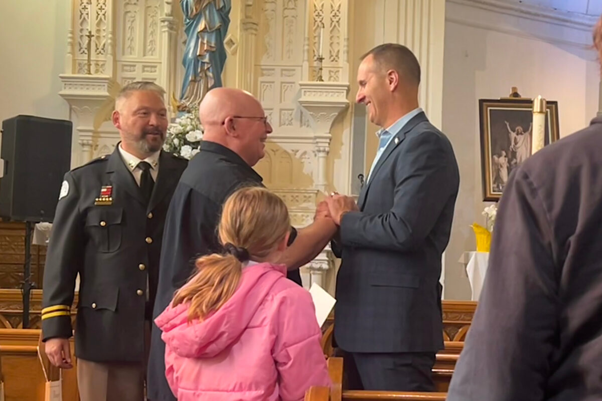 St. Joseph Catholic Church holds Blue Mass honoring police, public ...